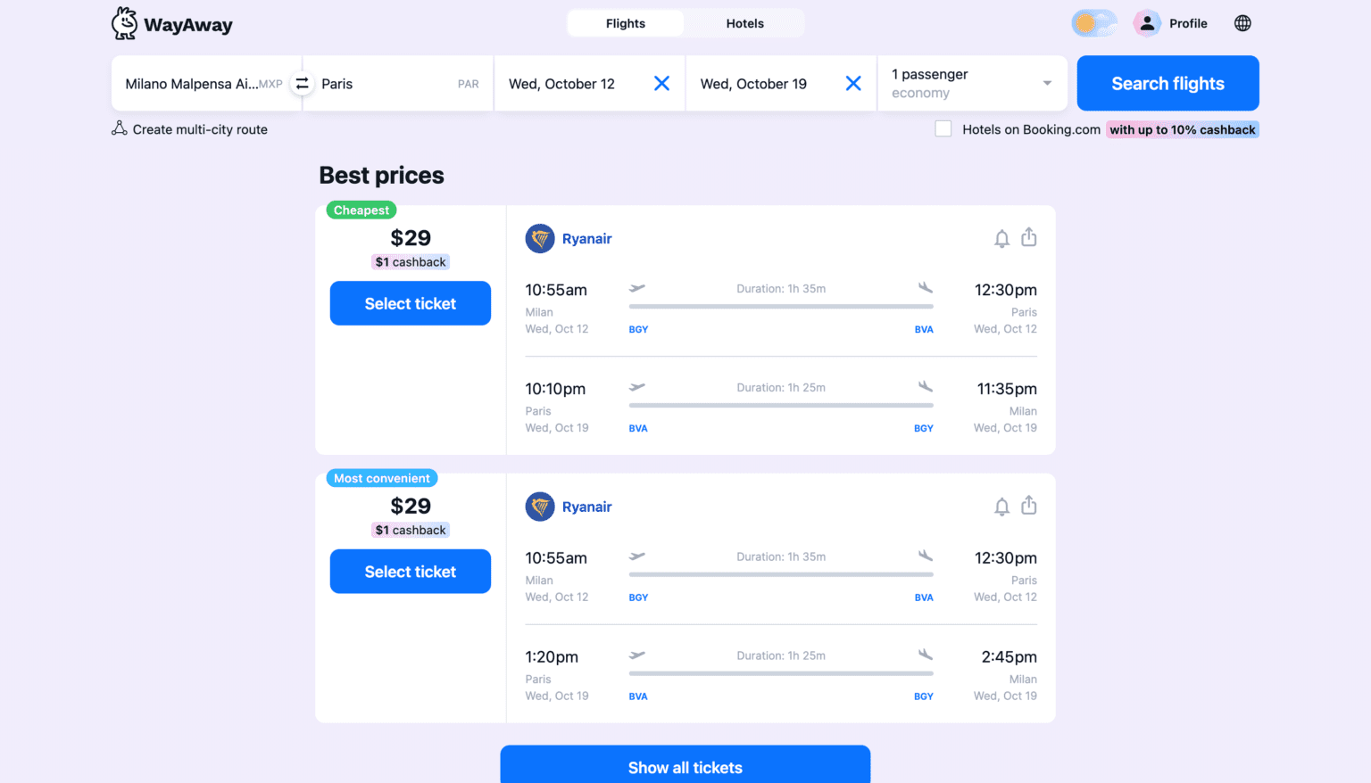 WayAway Plus Review: The Best Way To Get Cashback On Travel