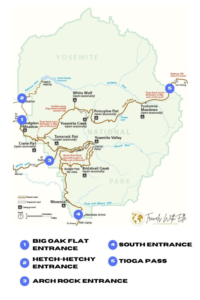 The Five Yosemite Park Entrances: Which Is Best For You?