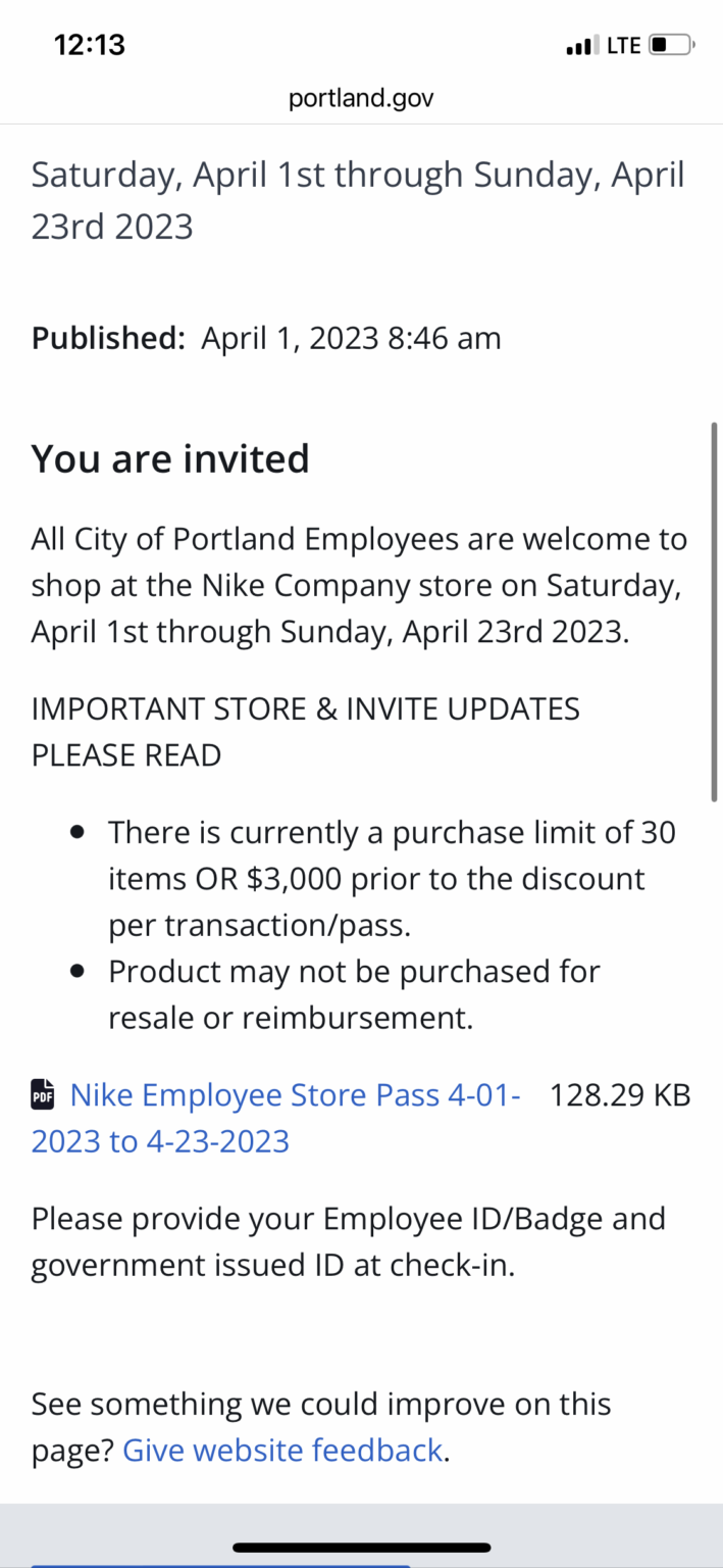 The Nike Employee Store: How To Get In and What To Expect (Beaverton, OR)